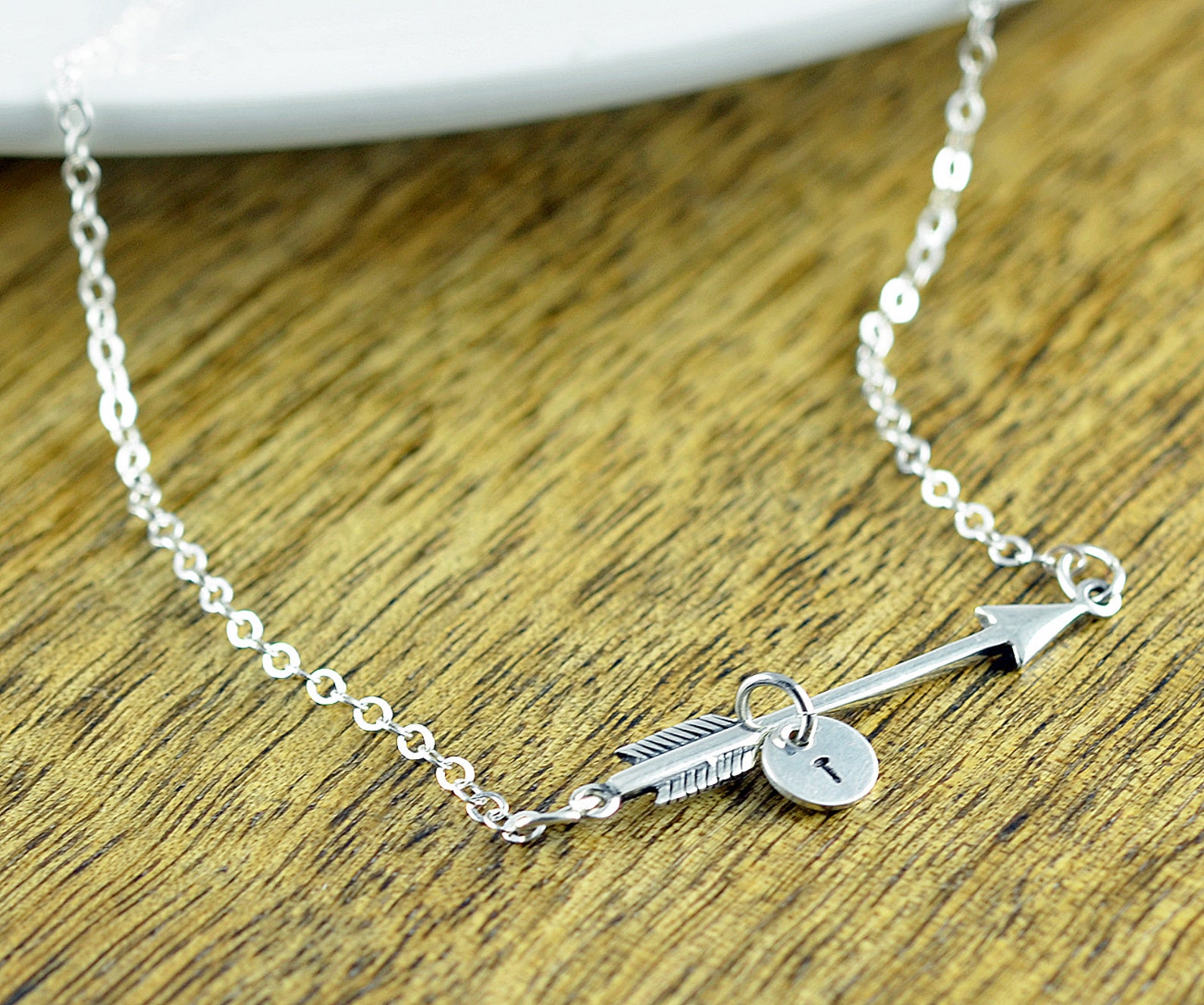 Arrow Necklace Arrow Jewelry Sterling Silver Arrow Necklace ...
