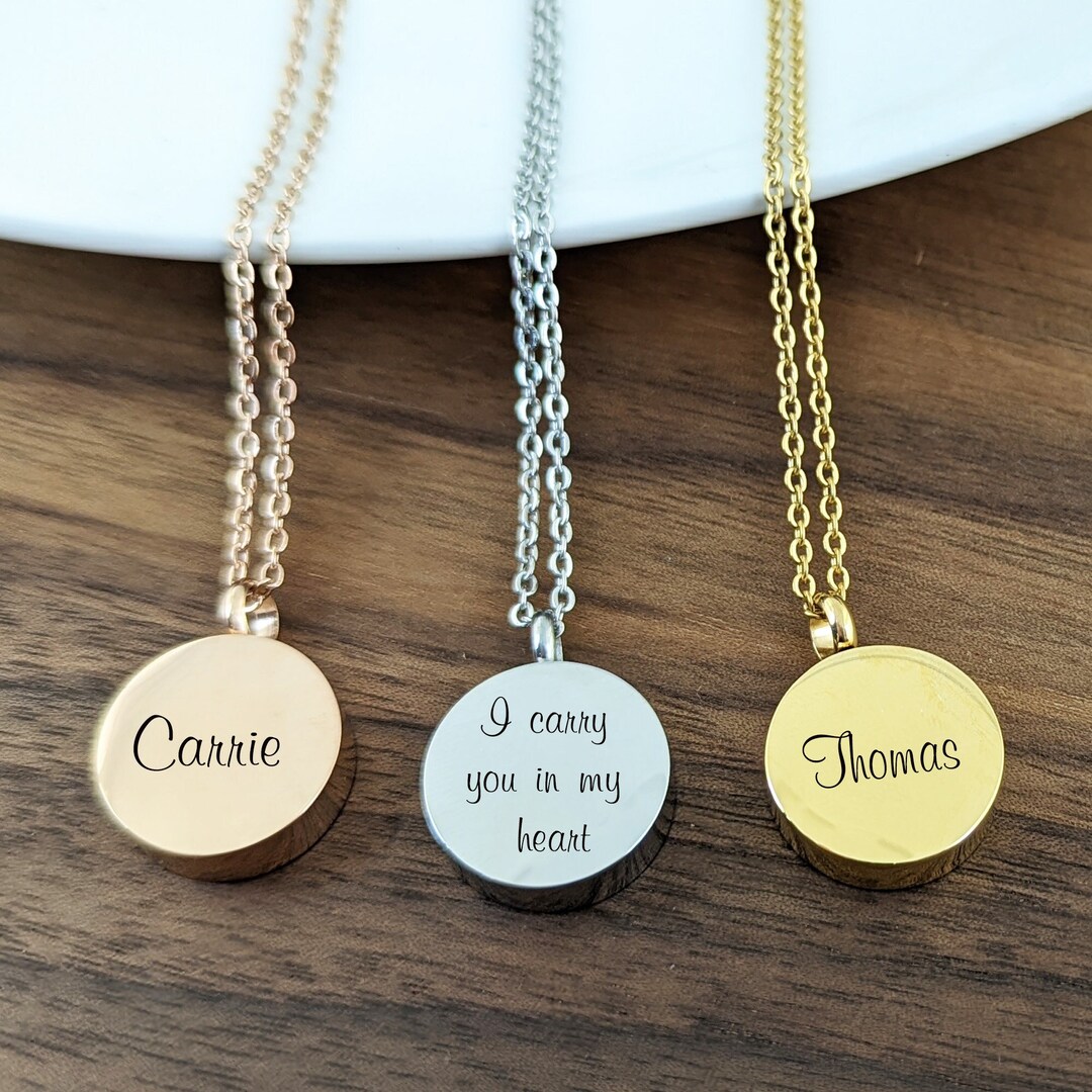 Funeral Gift, Cremation Jewelry, Ashes Jewelry, Cremation Necklace ...