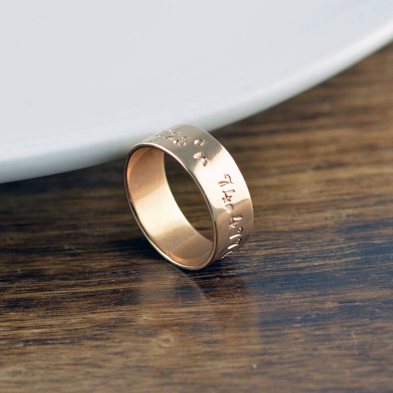 Coordinate Ring, Latitude Longitude Ring, Custom Coordinates ...