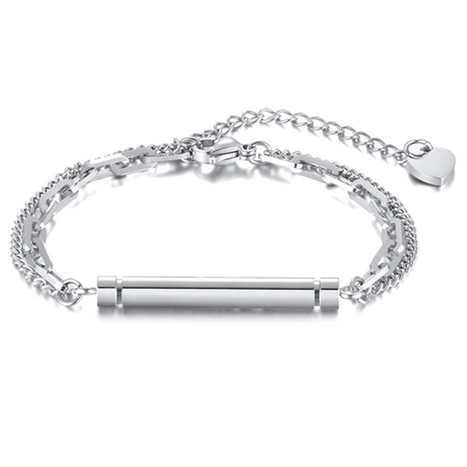 Mens Cremation Bracelet Silver Cremation Bracelet Memorial - Etsy