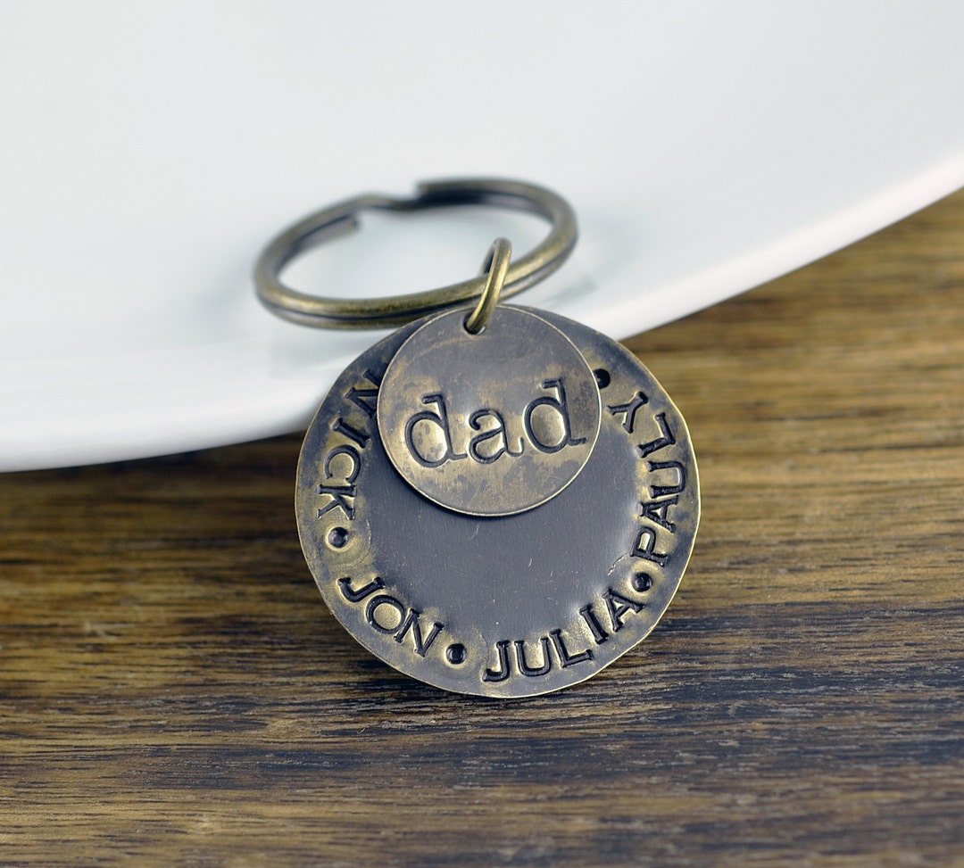 Personalized Keychain - Custom Keychain- Name Keychain - Mens Gift ...