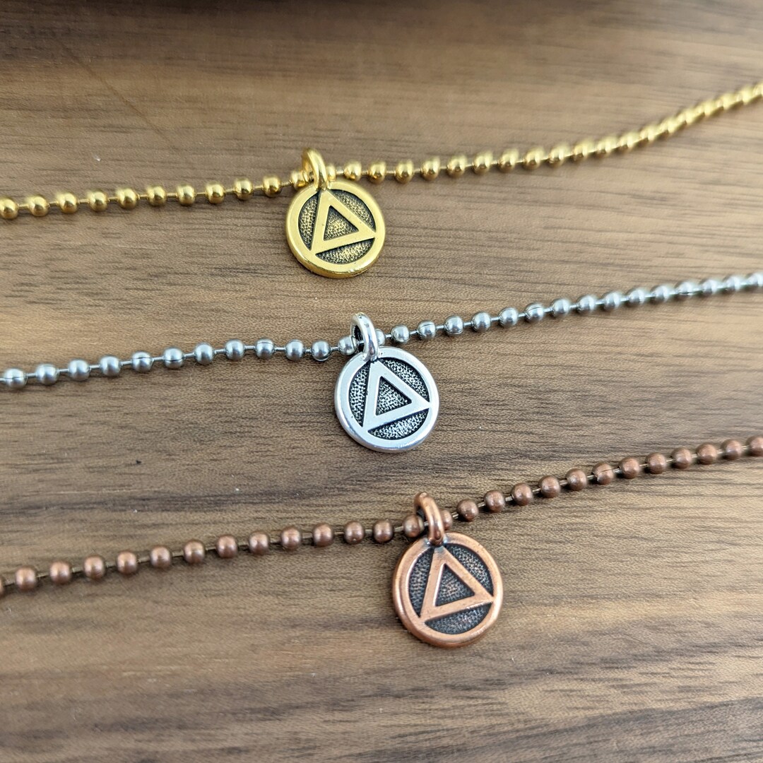 Sobriety Gift, Sobriety Jewelry, Recovery Necklace, Recovery Jewelry ...