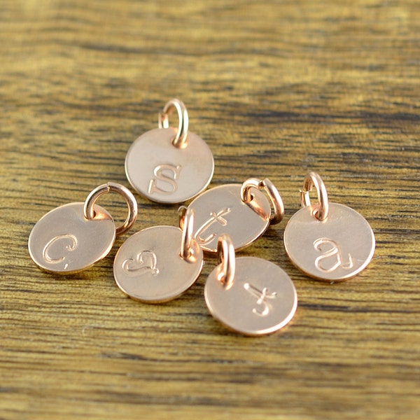 Initial Charm - Etsy