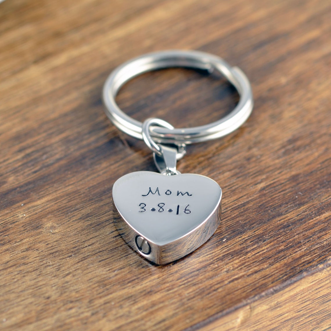 Personalized Memorial Keychain Cremation Jewelry Cremation | Etsy