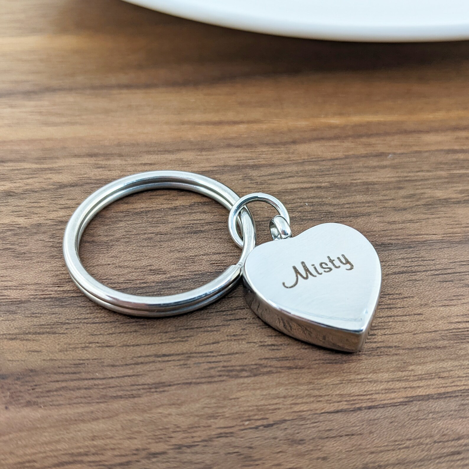 Personalized Memorial Keychain Cremation Jewelry Cremation | Etsy