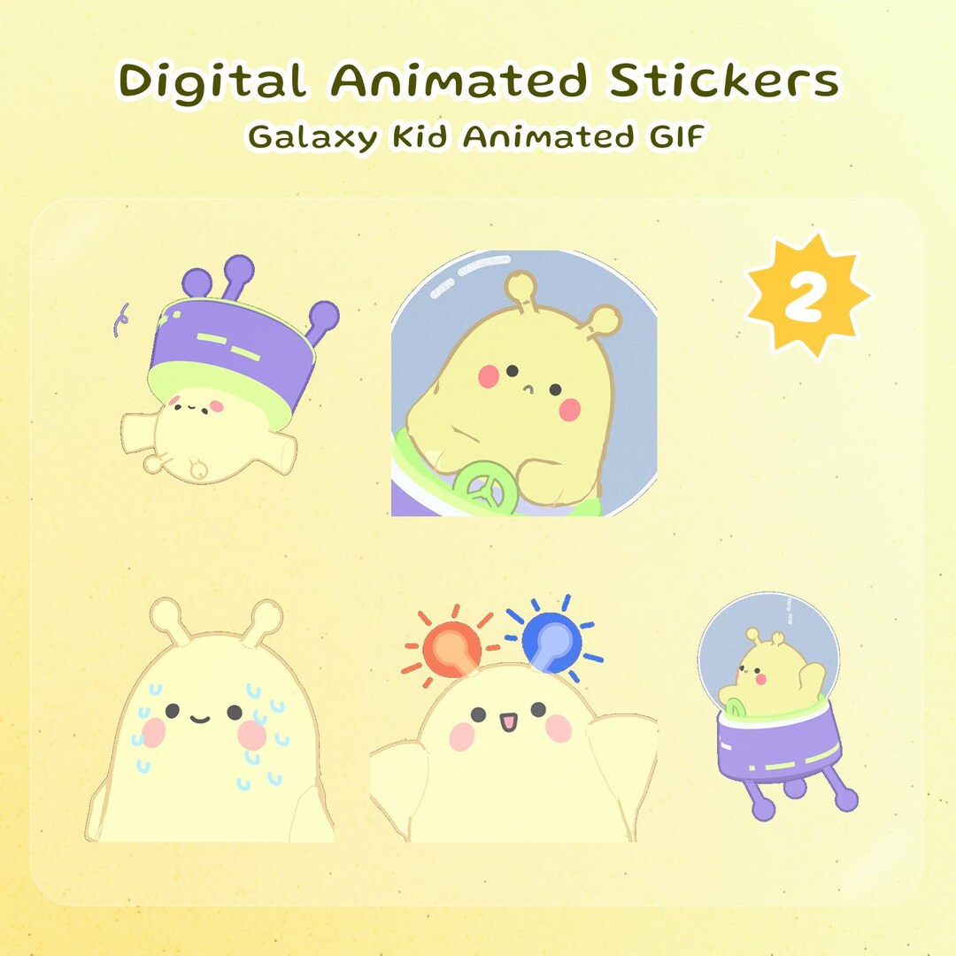 Animated Gifs - Galaxy Kid [2] | Xavier | Love and Deepspace - Etsy
