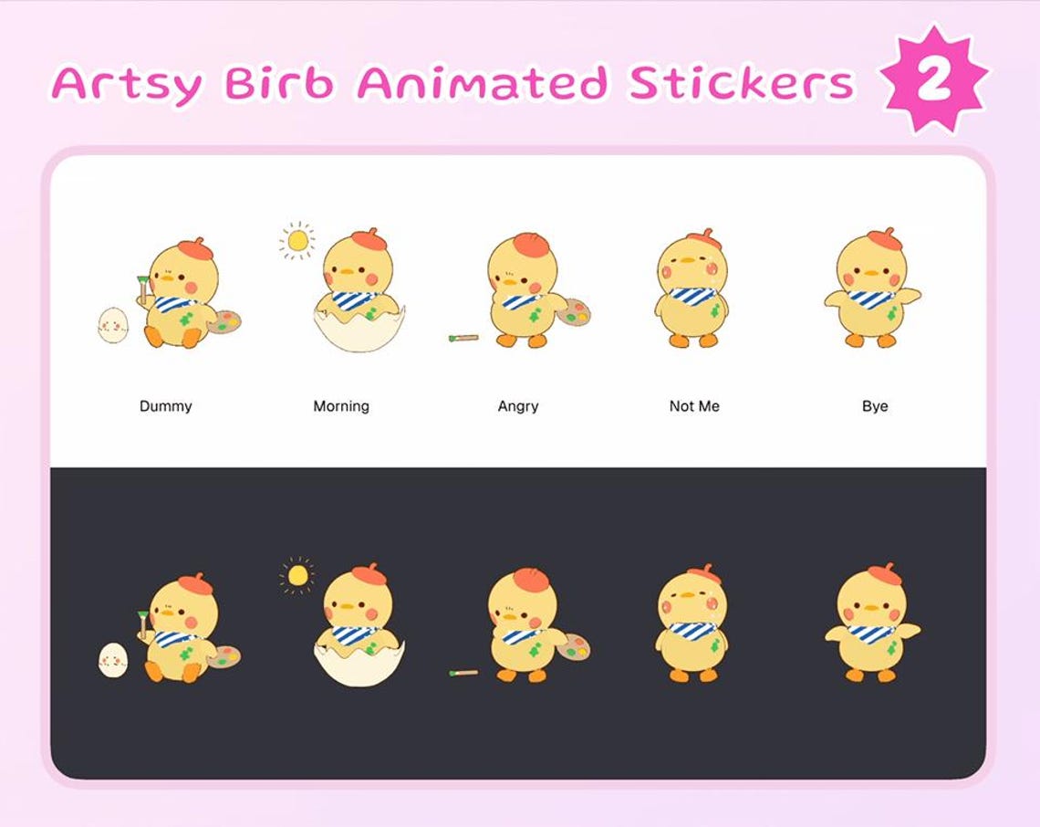 Animated Gifs - Artsy Birb [2] | Rafayel | Love and Deepspace - Etsy