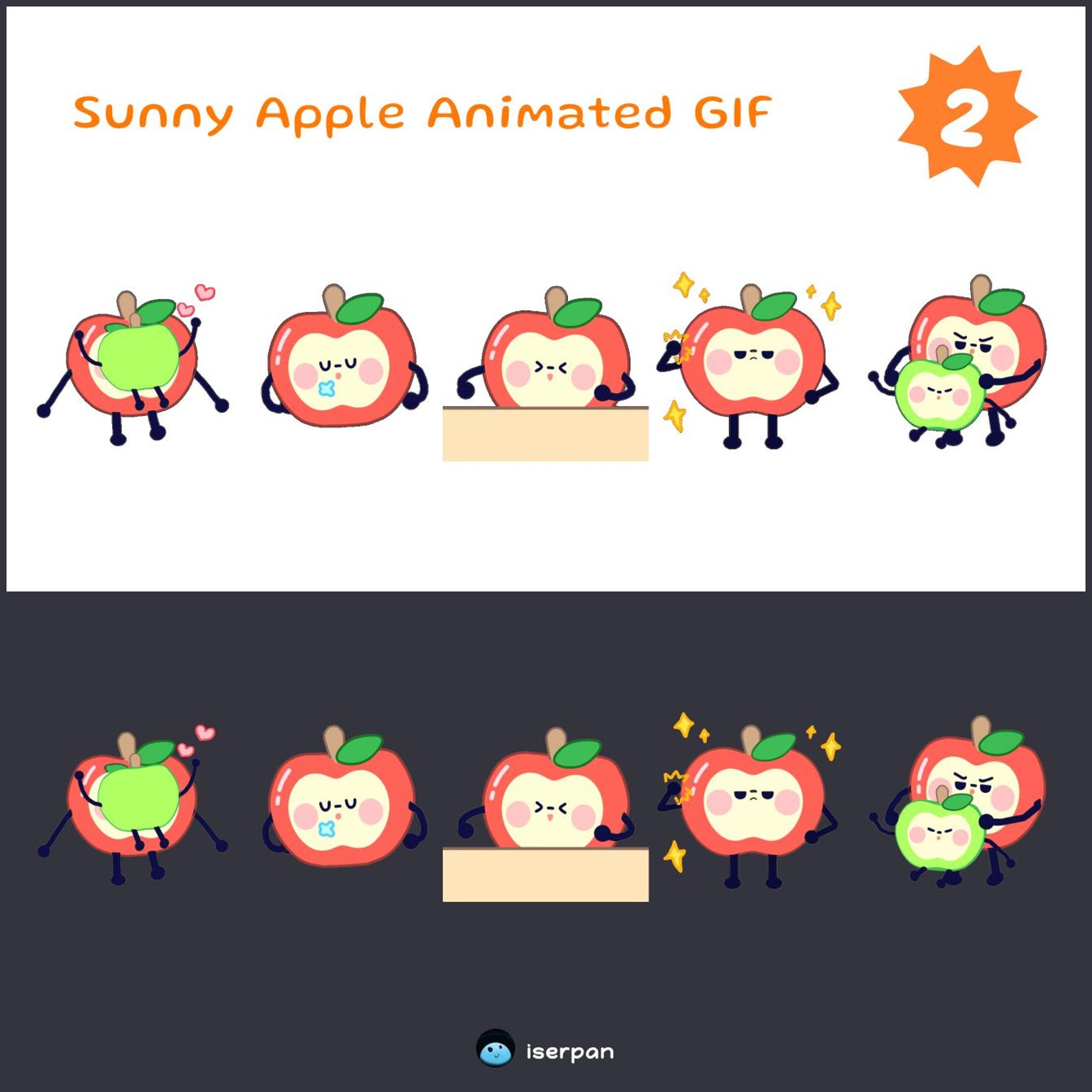 Animated Gifs - Sunny Apple [2] | Caleb | Love and Deepspace - Etsy