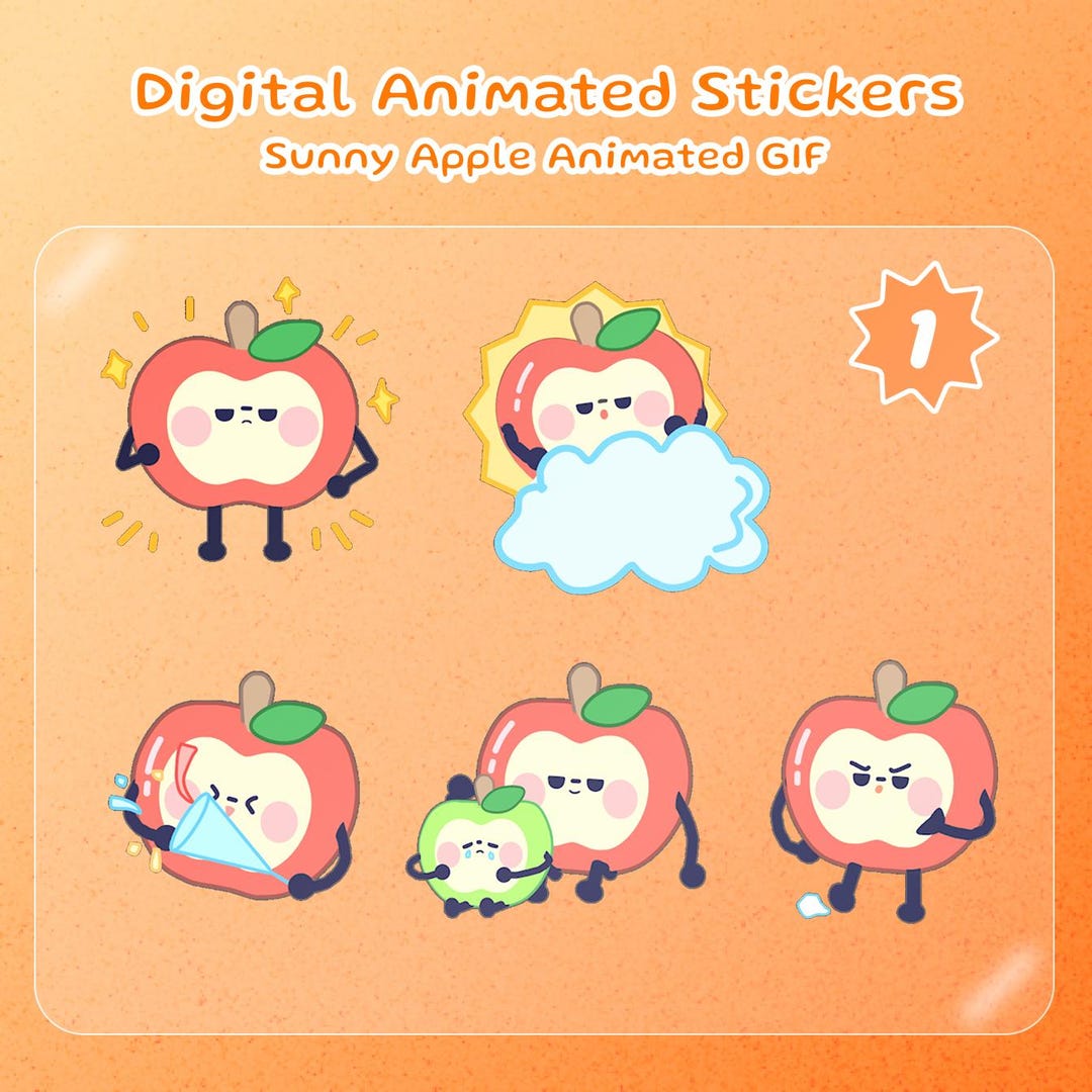Animated Gifs - Sunny Apple [1] | Caleb | Love and Deepspace - Etsy