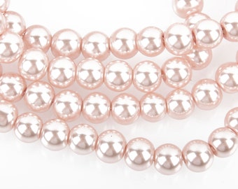 Light pink pearls | Etsy