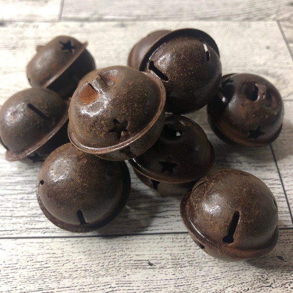 Rusty Jingle Bells - Etsy