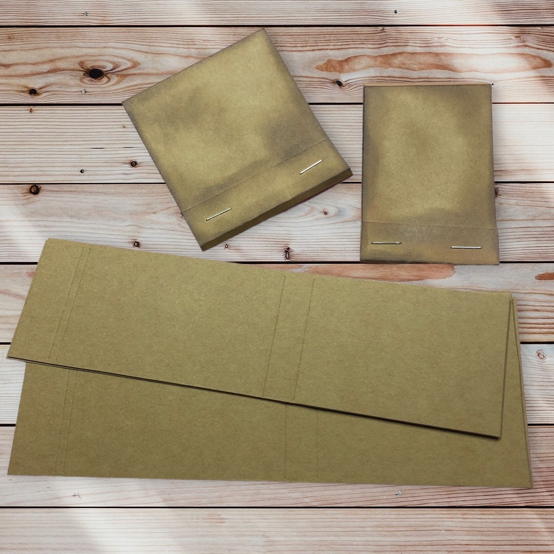 Set of 6 Tim Holtz Match Book Set Die Cuts ONLY. Ready to Assemble - Etsy