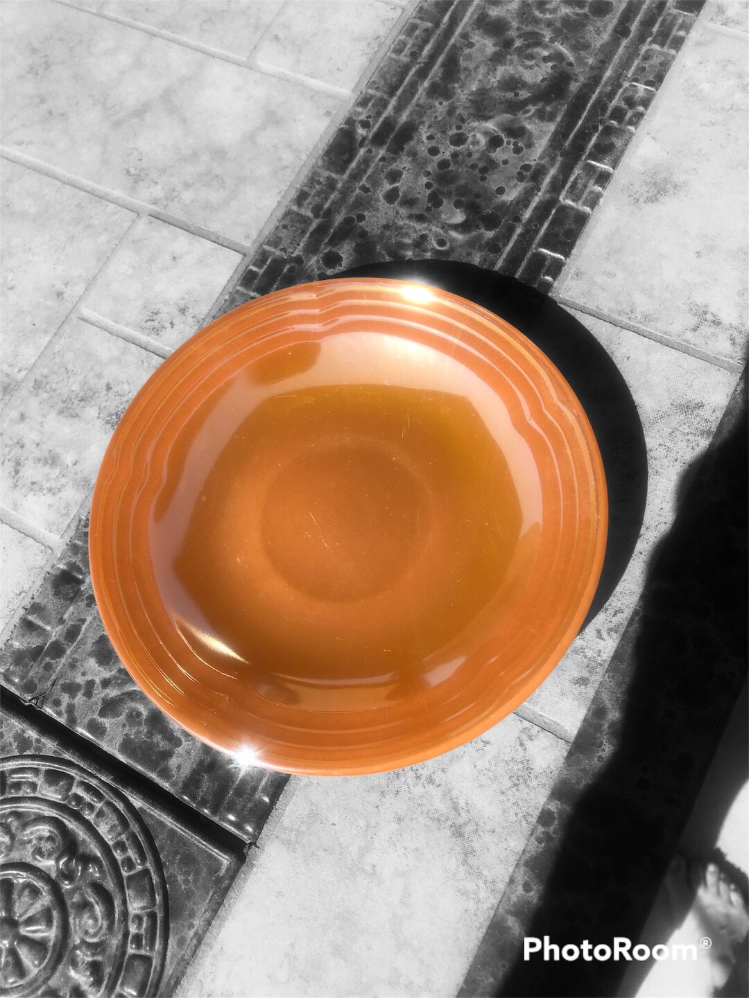 Set of 5 Peach Lustre Fire King Tea Cup Saucers. Vintage China for ...