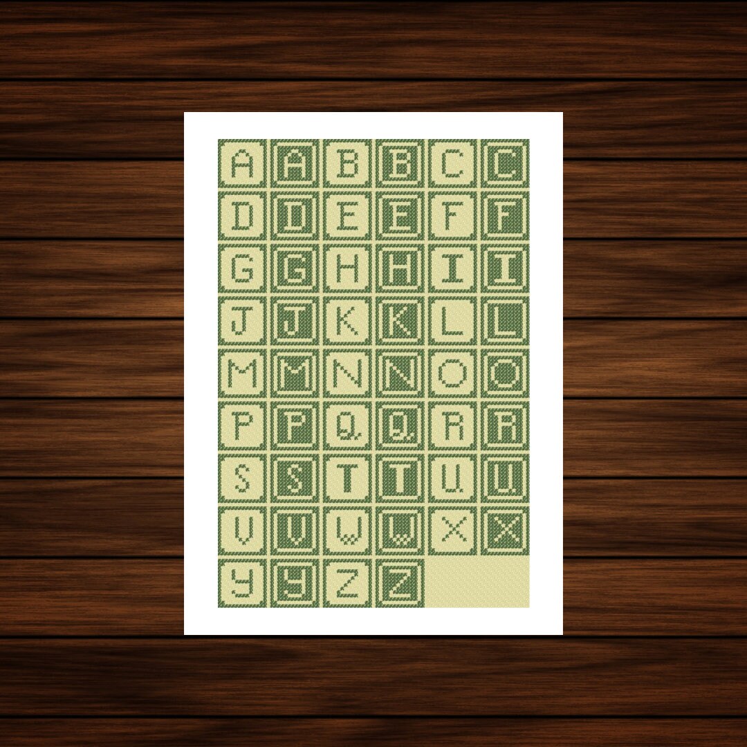 Irish Monogram Cross Stitch Chart: Celtic Sampler (digital Download) - Etsy