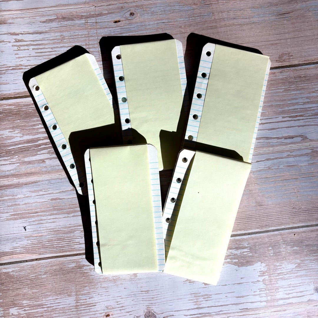 Vintage Mini Notebook Paper - Etsy