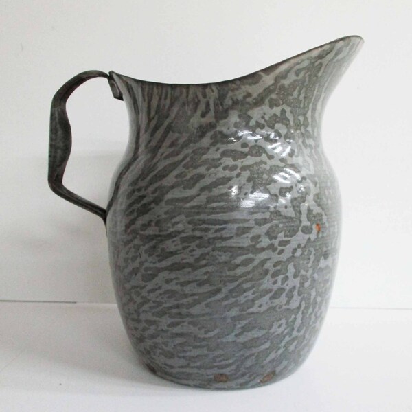 Gray Pitcher - Etsy