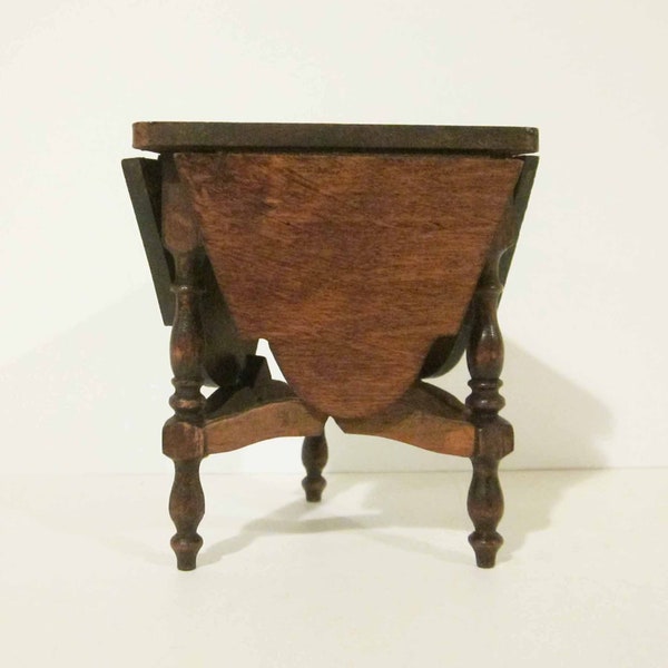 Triangle Drop Leaf Side Table - Etsy