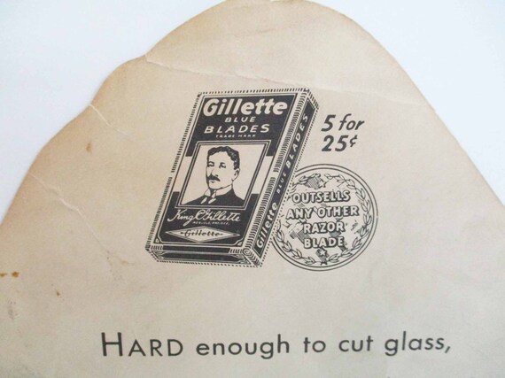 Gillette Razor Blades Pinocchio Paper Mask Premium Wa… - Gem