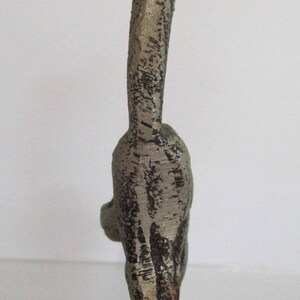 Vintage Cast Iron Black Screech Cat Figurine Table Top Decoration - Etsy