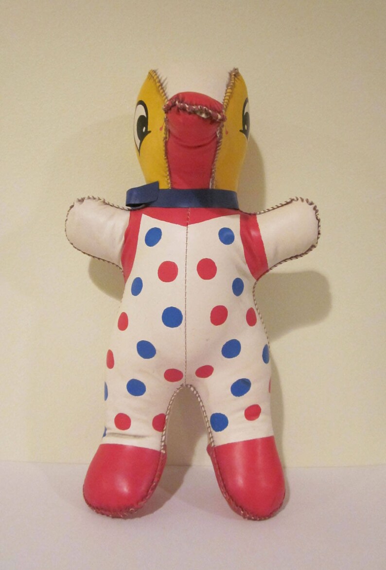 Vintage Oil Cloth Stuffed Easter Duck Toy 1950s - Etsy