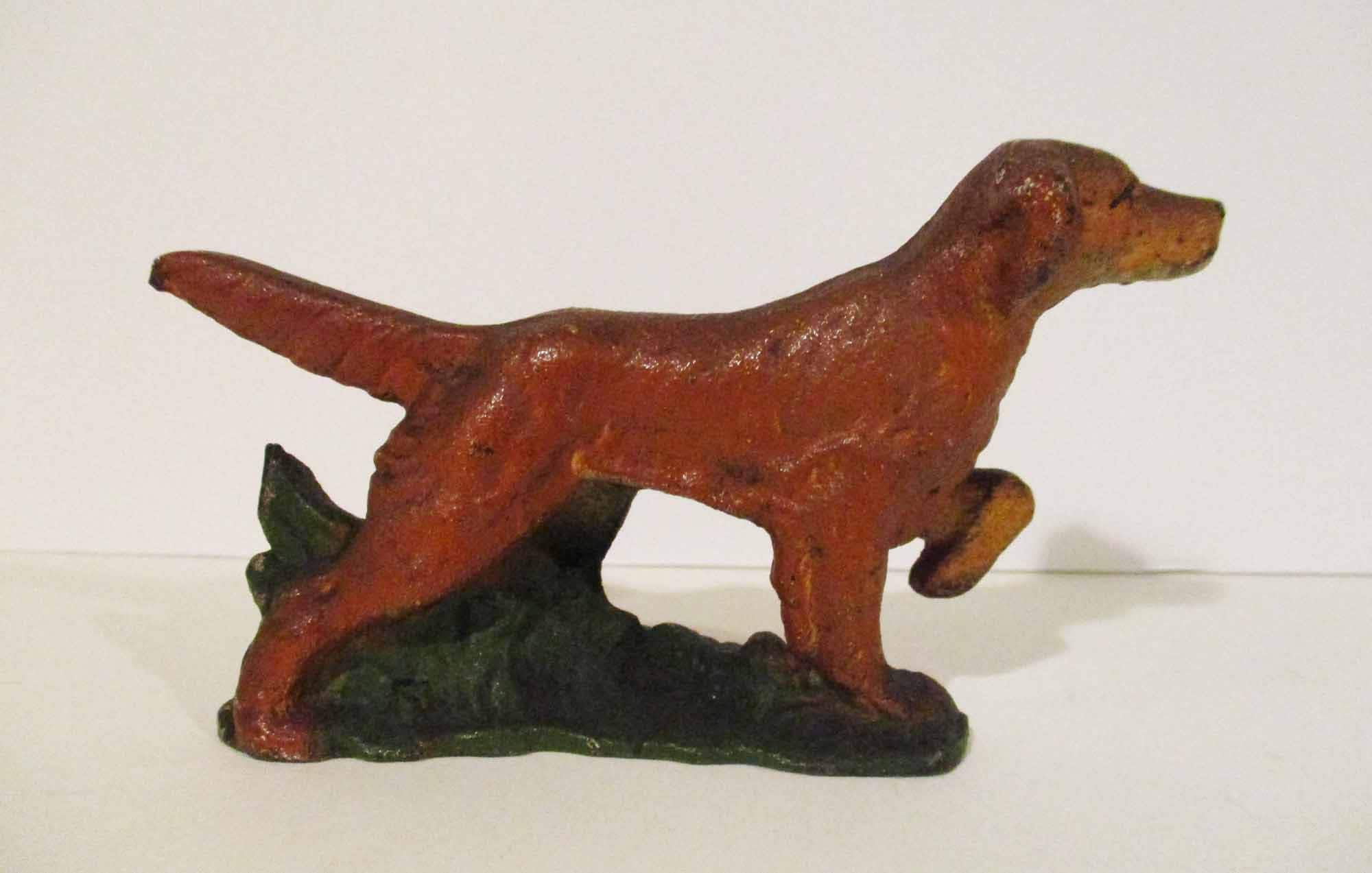 Hubley Cast Iron Reddish Brown Irish Setter Standing in Grass - Etsy