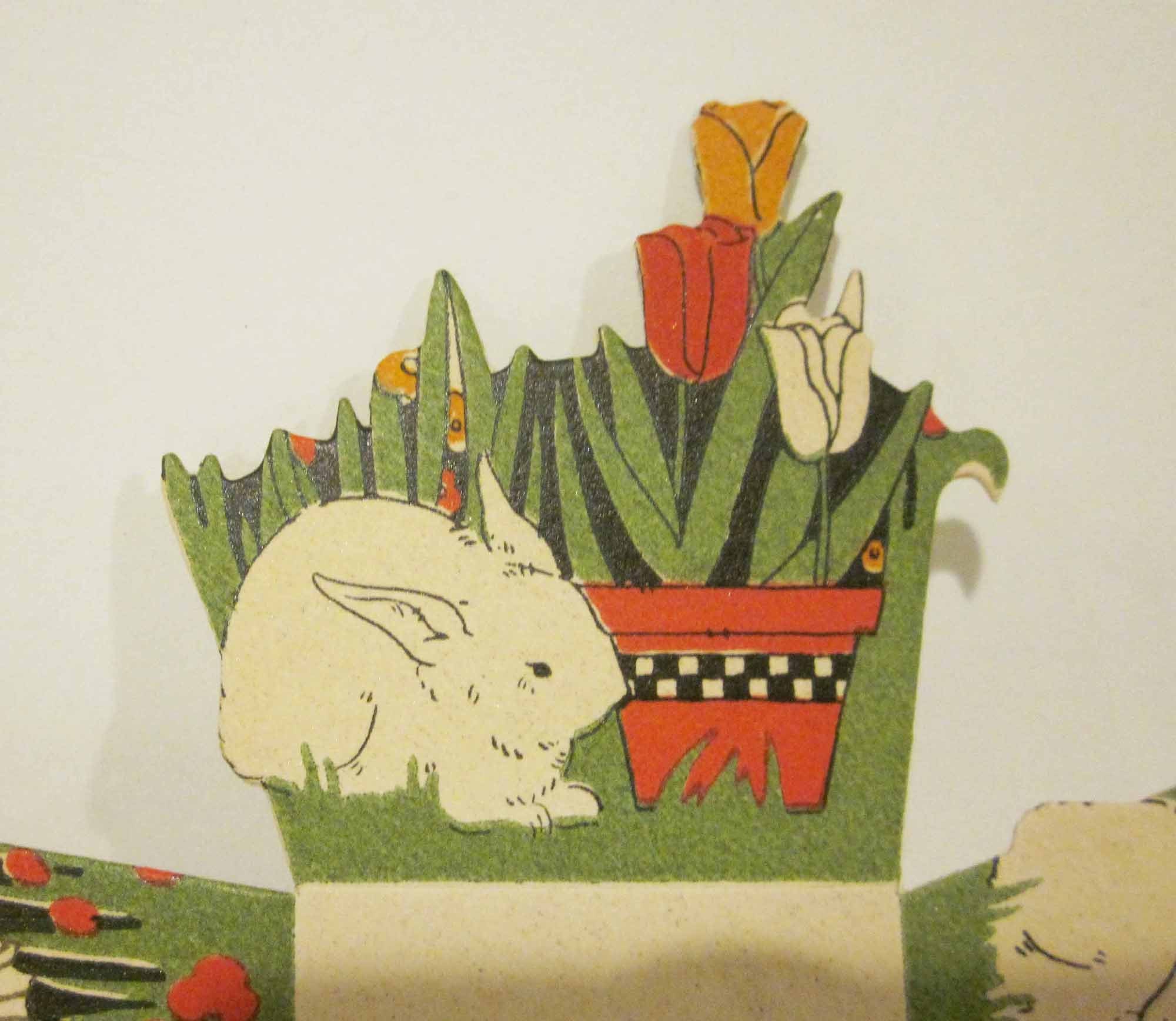 Art Deco Gibson U.S.A. Easter Nut Cup With Girl Holding - Etsy