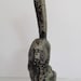 Vintage Halloween Cast Iron Black Screech Cat Figurine Table Top ...