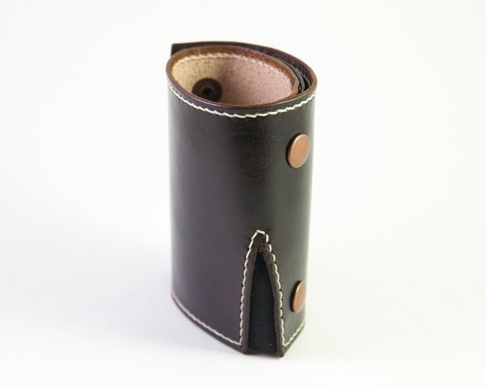 Wrist Wallet Leather Wrist Wallet, Cuff Wallet Leather Handstitched ...
