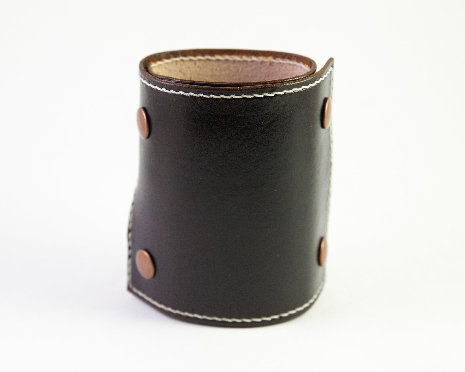 Wrist Wallet Leather Wrist Wallet, Cuff Wallet Leather Handstitched ...