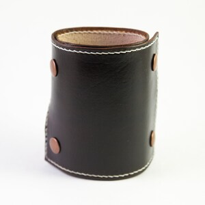 Wrist Wallet Leather Wrist Wallet, Cuff Wallet Leather Handstitched ...