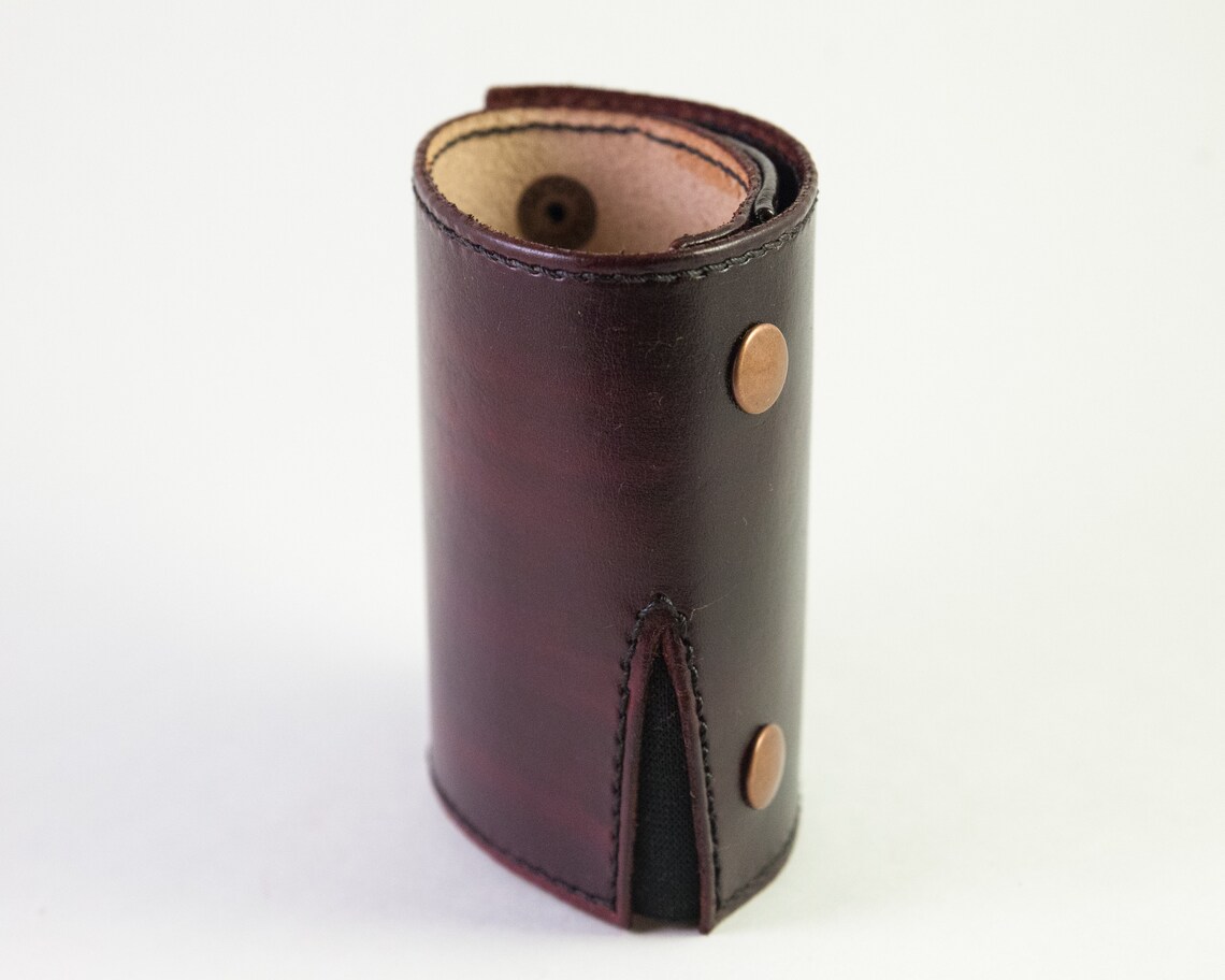 Wrist Wallet Leather Wrist Wallet Women, Leather Cuff Wallet Unique ...