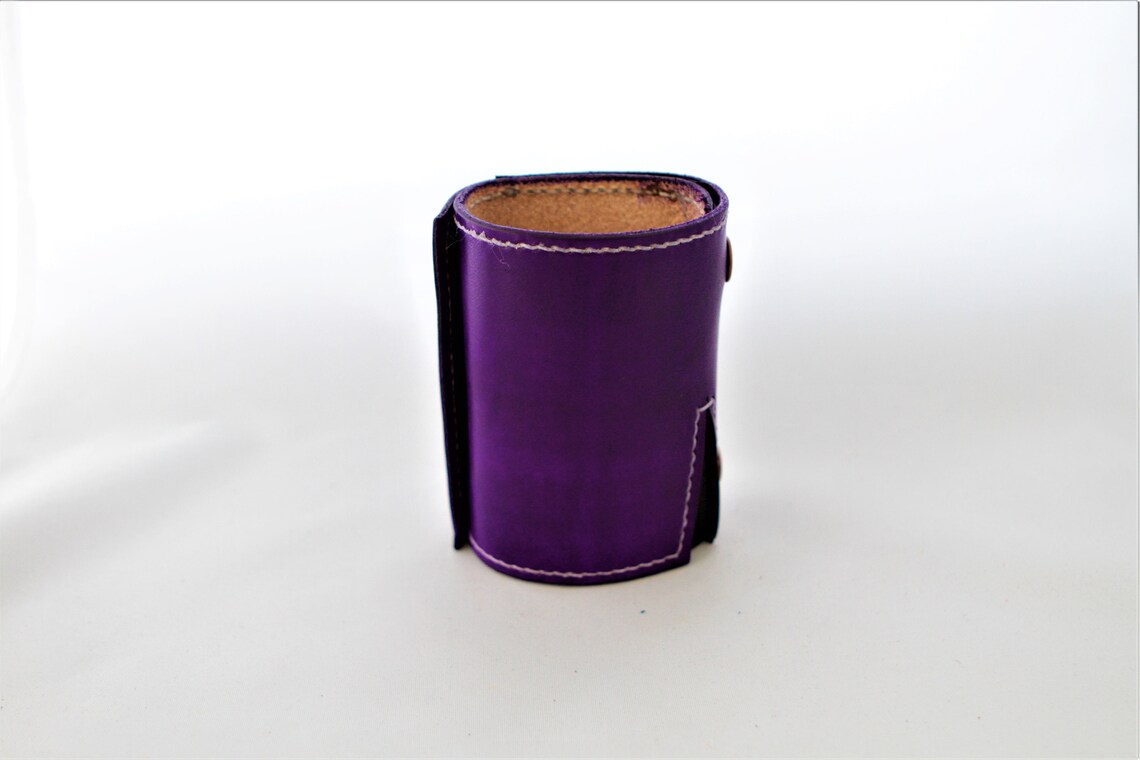 Wrist Wallet Leather Wrist Wallet, Leather Cuff Wallet, Leather Cuff ...