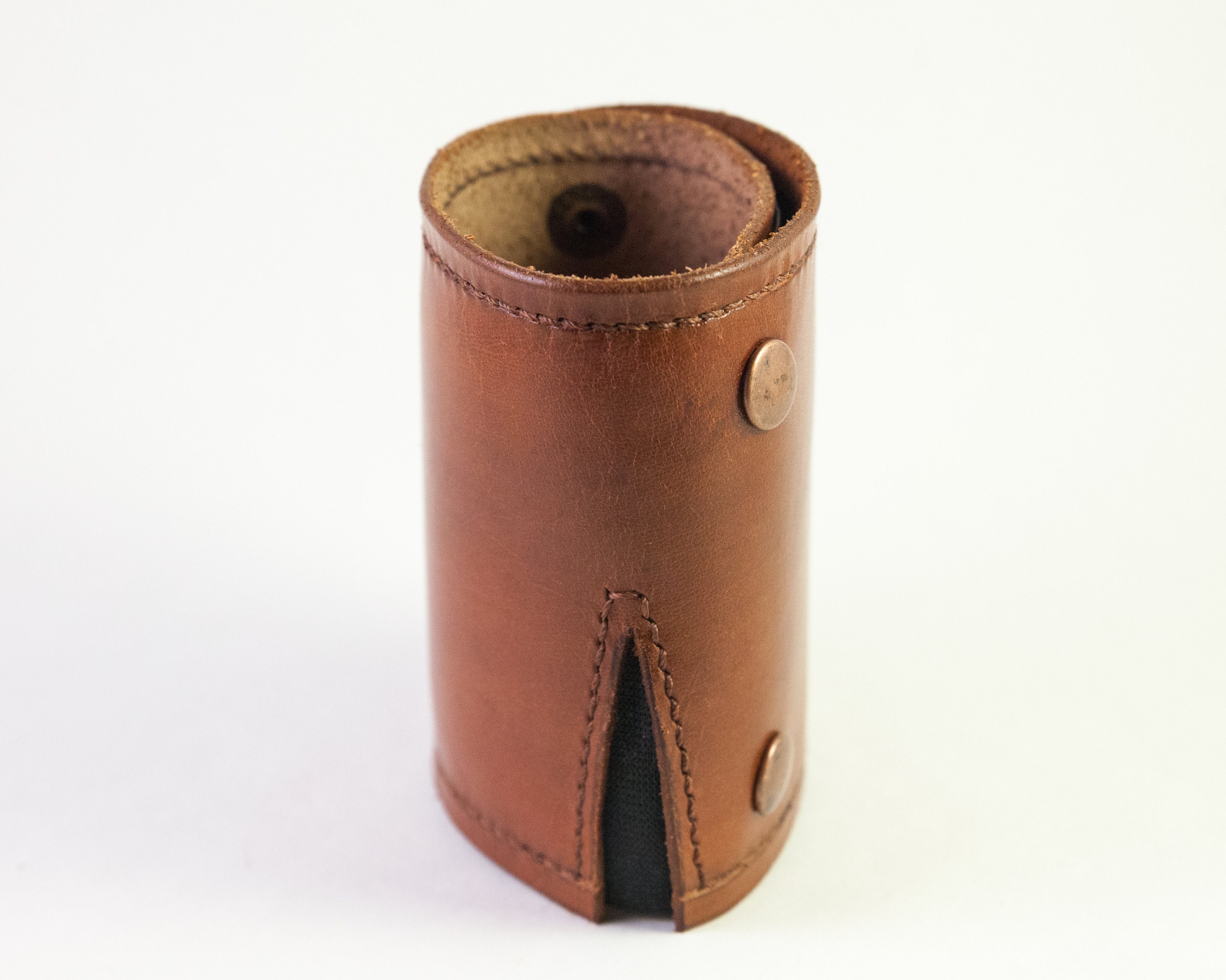 Wrist Wallet Leather Wrist Wallet for Women, Hand Stitched Leather ...