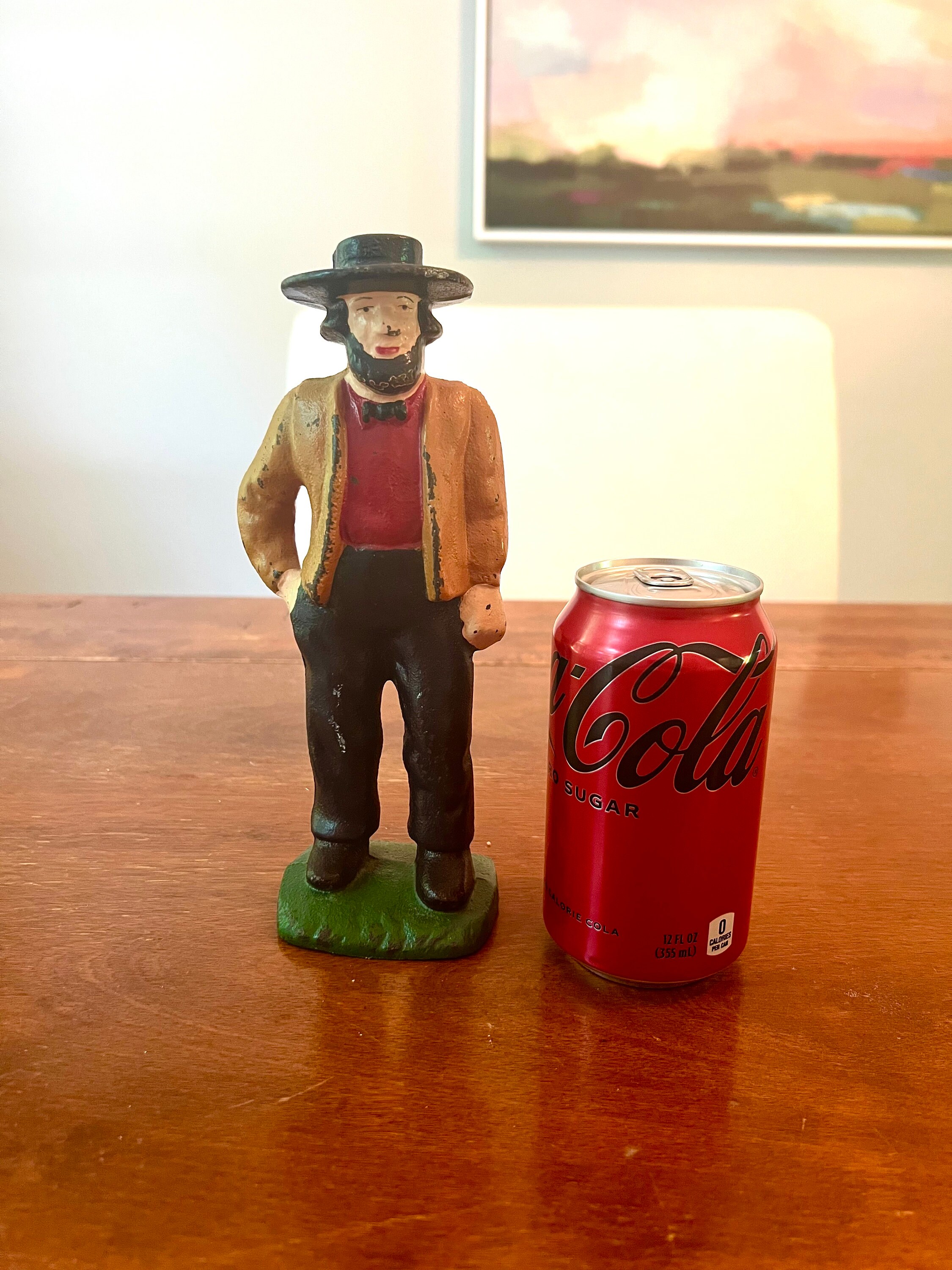 Adorable Antique Cast Iron Amish Man Doorstop - Etsy