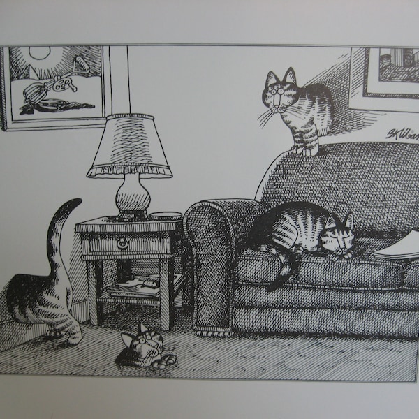 Kliban Cat - Etsy