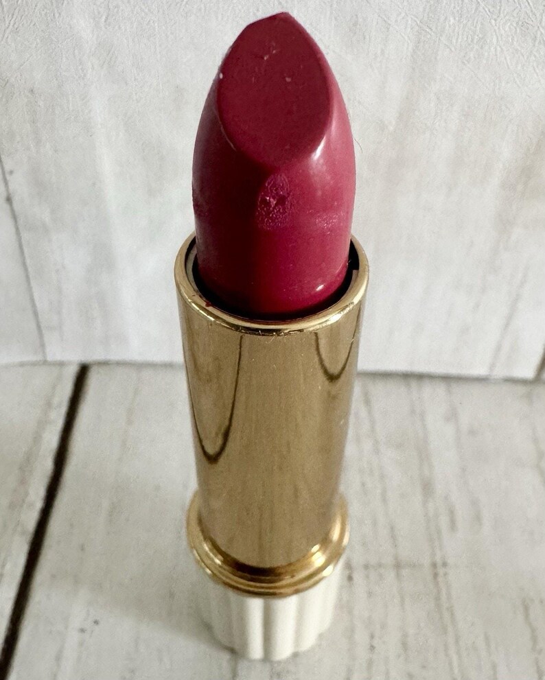 Vintage Estee Lauder PLUM VELVET All Day Lipstick White Case ~ HTF New ...