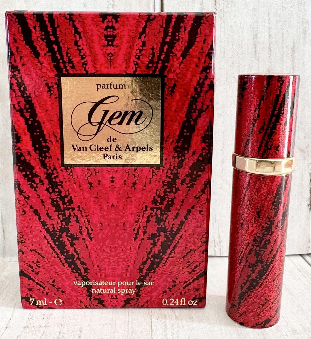 GEM Van Cleef & Arpels .24 FL Oz / Ml Pure Parfum Recharge Spray and ...