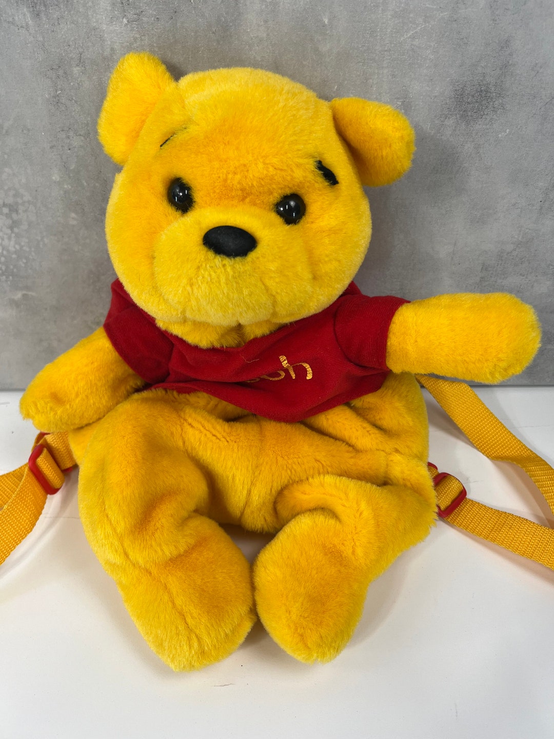 Vintage 90s Disney Winnie the Pooh Plush Stuffed Backpack BROKEN ZIP - Etsy