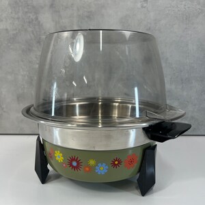 Vintage Sears Electric Corn Popper Popcorn Retro Flowers Design - Etsy
