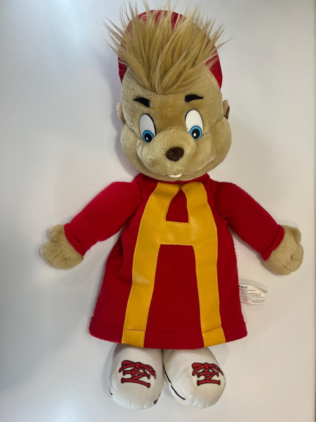 1993 Alvin and the Chipmunks Plush Toy - Vintage Alvin Doll Nostalgia ...