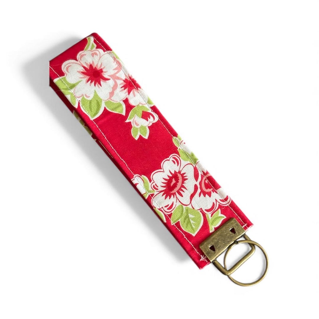 Fabric Key Fab Key Chain - Etsy