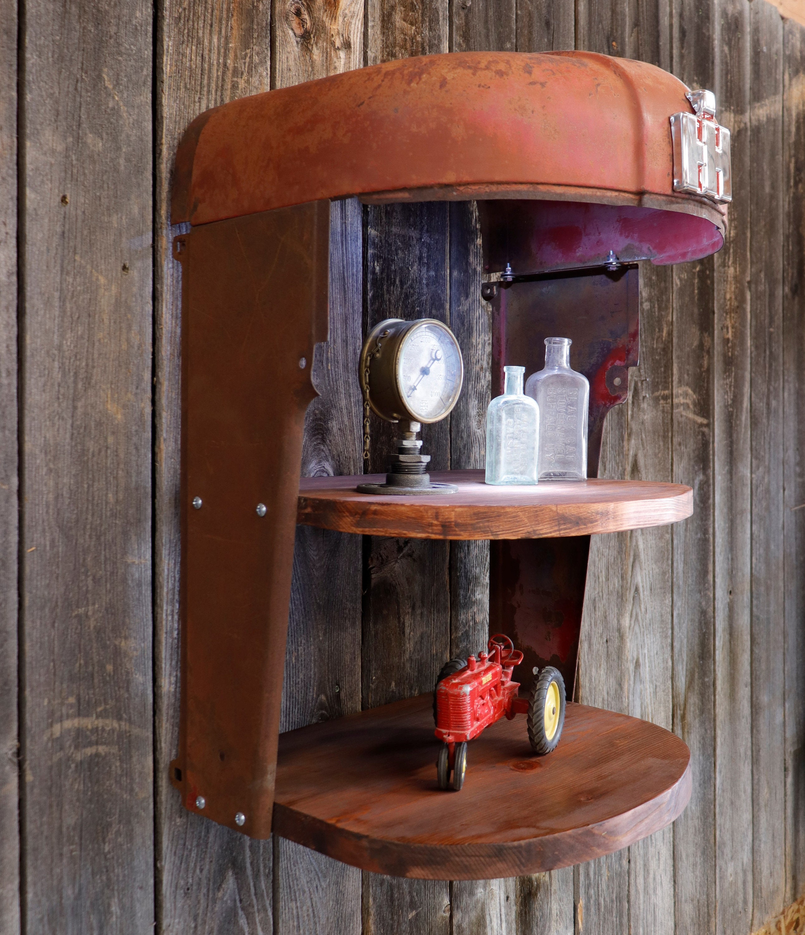 International Harvester Farmall Tractor Grille Shelf Wall Art / Wall ...