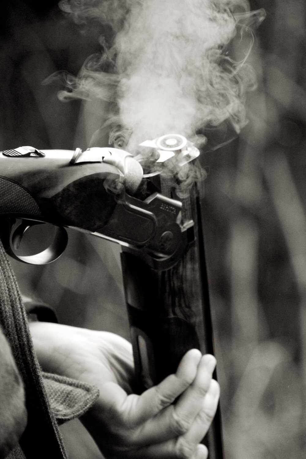 Smoking Barrel - Photographic Print, Shotgun - Etsy UK