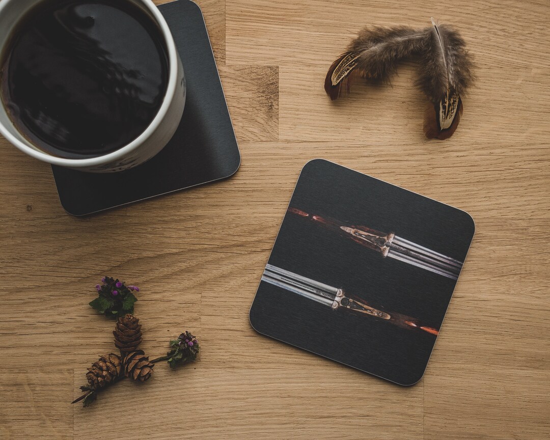 Coaster One Two, Side by Side Shotguns, Pair of Guns - Etsy