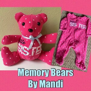 Memory Bear (keepsake) - Etsy
