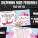 Printable Snowman Soup, Christmas Tag, Christmas Goodybag, INSTANT ...
