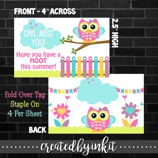 Owl Miss You - Etsy