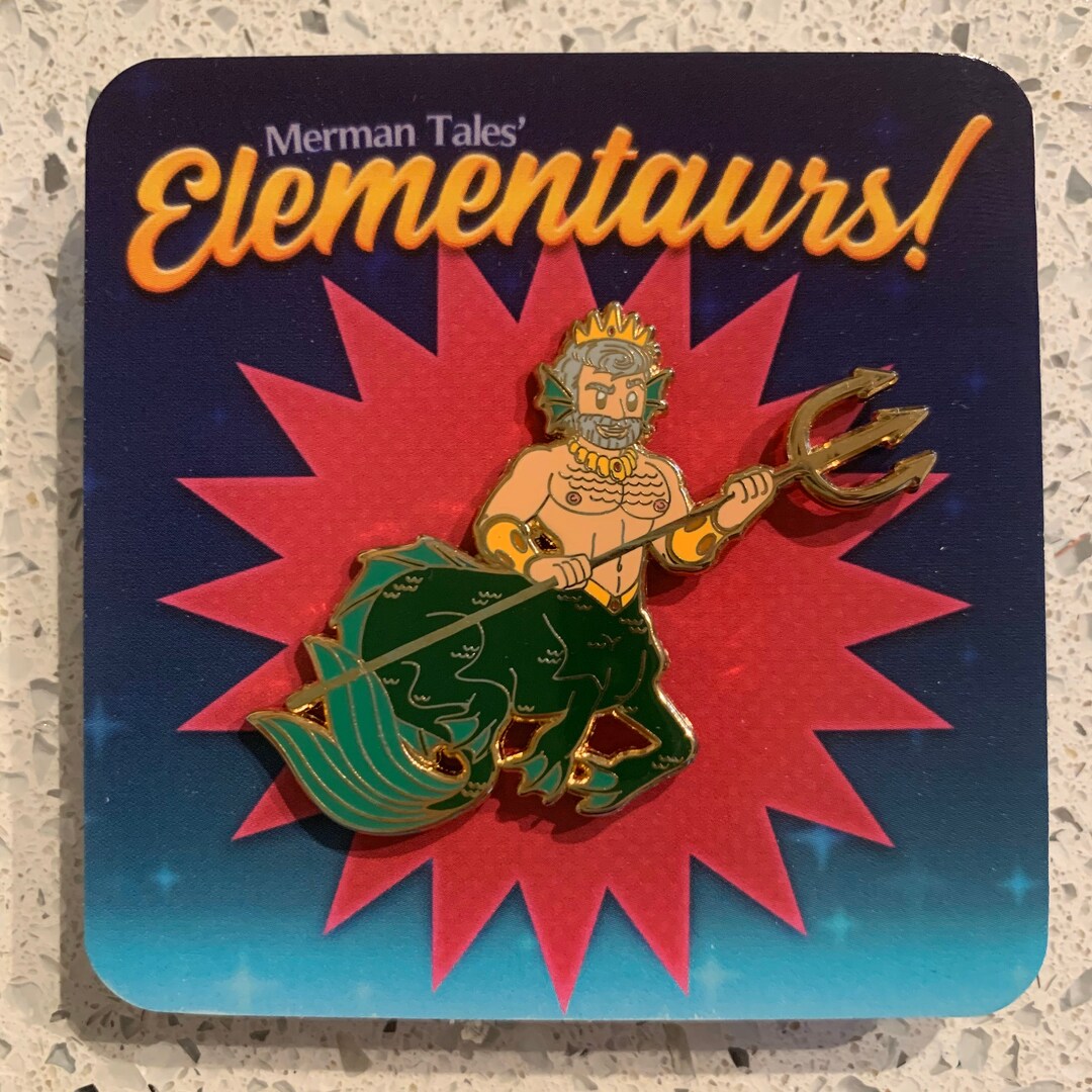 ICHTHYOCENTAUR PIN - Etsy