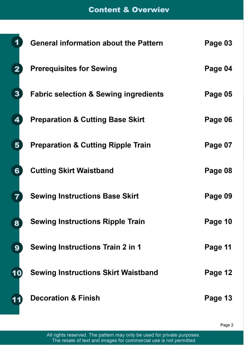 Pattern E-book PDF Photo Tutorial Sewing Instruction Victorian 2 in 1 Train Skirt Cul De Paris ...