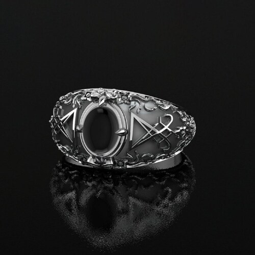 Lucifer Ring Sigil of Lucifer Satan Lucifer Silver 925 Lucifer - Etsy